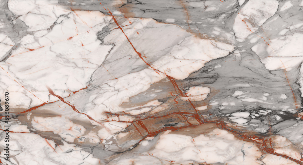 Calacatta gold white marble texture background with outlined golden and ...