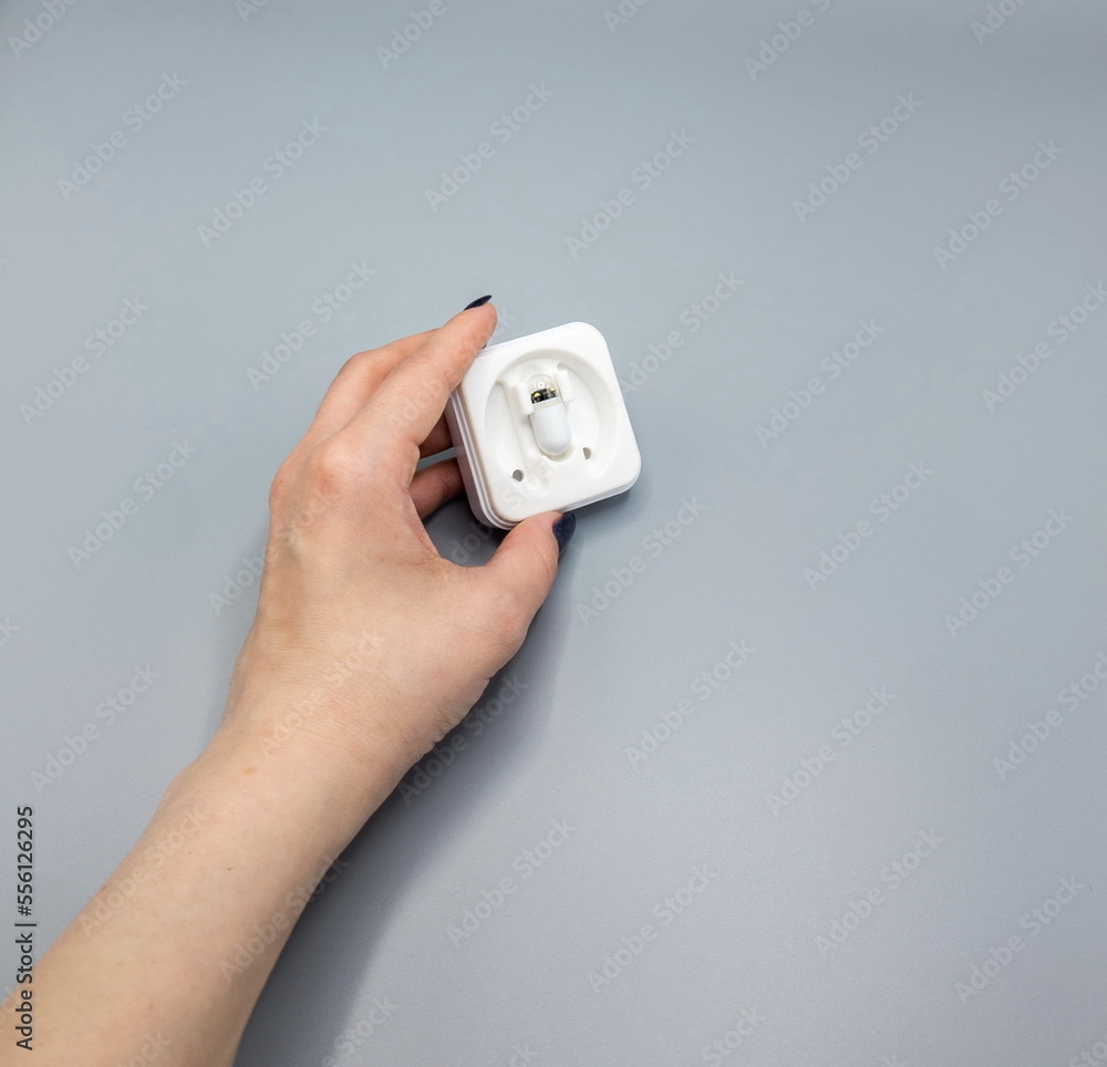 Capsule endoscopy wireless camera to take pictures of digestive tract ...