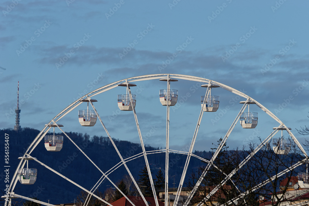 Zagreb Eye panoramic wheel on Dr. Franjo Tuđman Square, Zagreb, Croatia ...