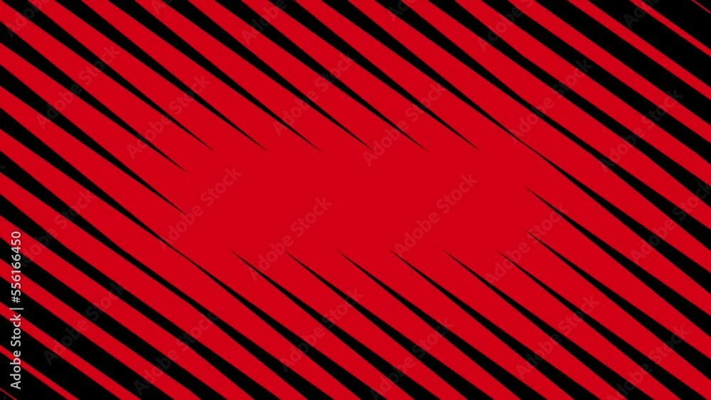 Red background and black animation line Stock Video | Adobe Stock