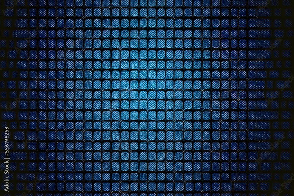 gradient dark blue futuristic digital grid background. Generative AI ...