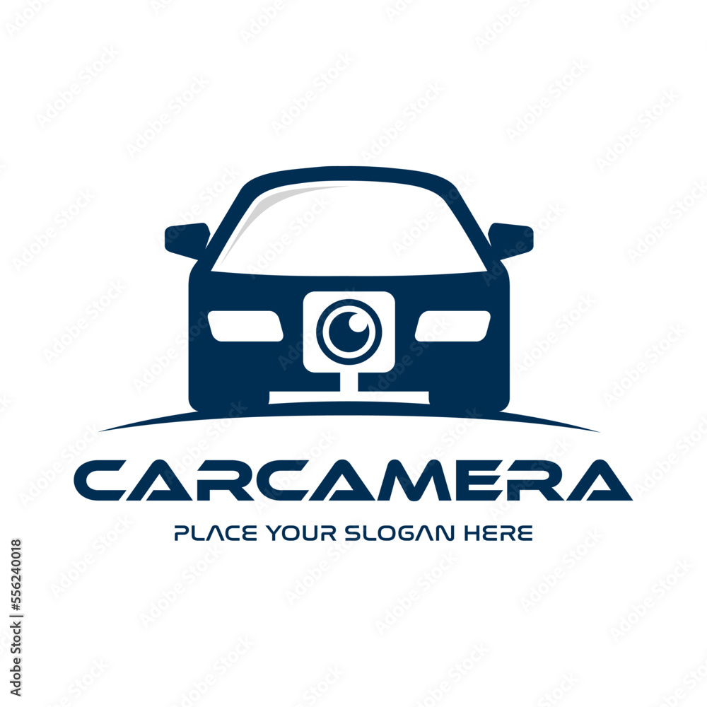 Car camera vector logo template. This design use transportation symbol ...