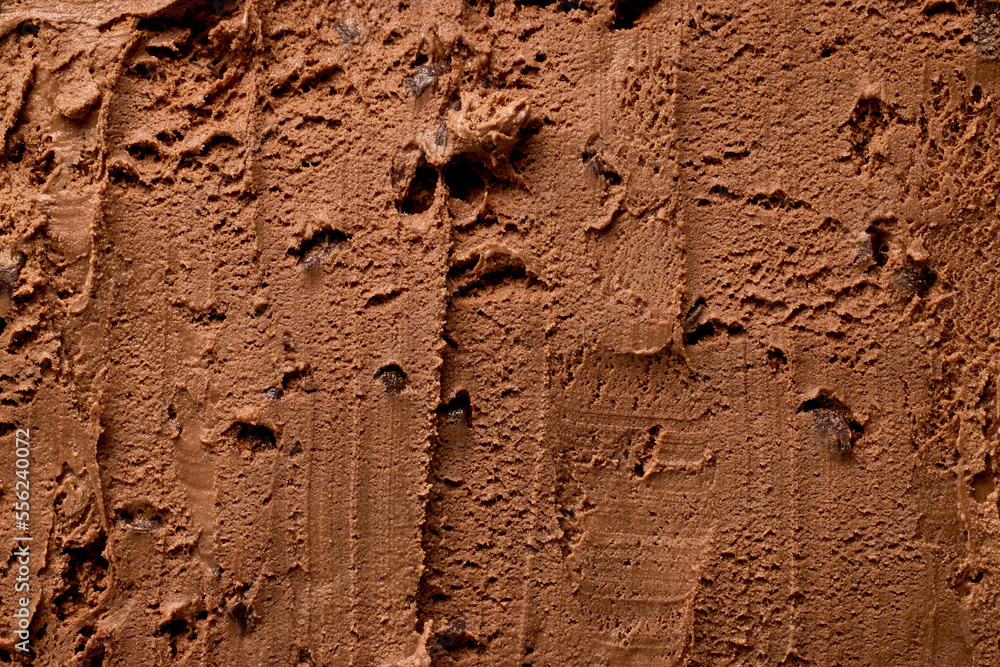 chocolate ice cream texture Stock Photo | Adobe Stock