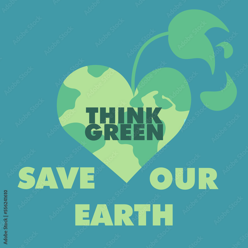 Go Green Earth Posters