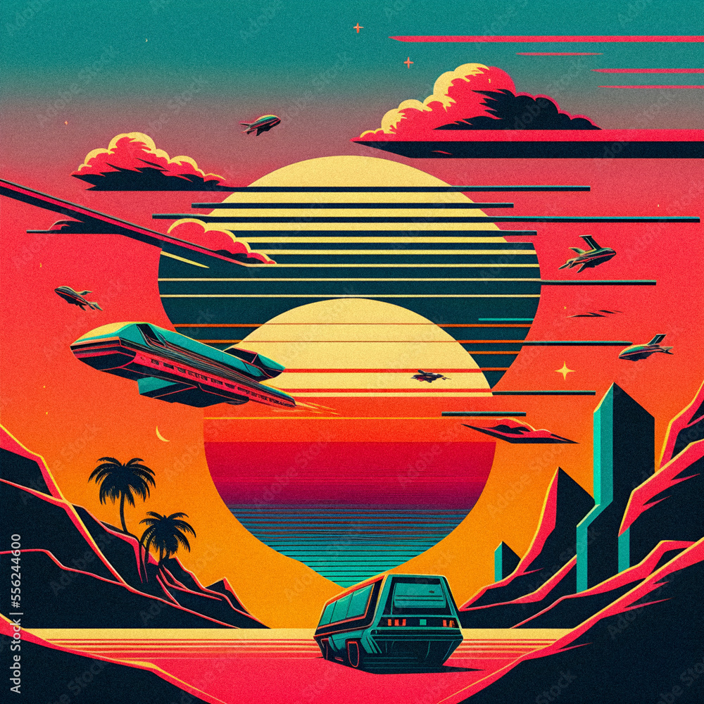 Retro Art Wallpaper