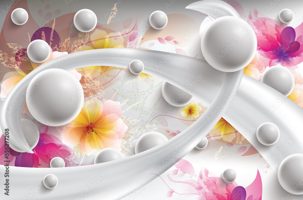 Amazing 3d Photo Wallpaper Modern Simple Art Living Room TV Backdrop ...
