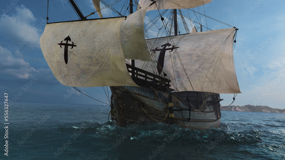 The NAO VICTORIA is the flag ship of the MAGELLAN armada. A scientific ...
