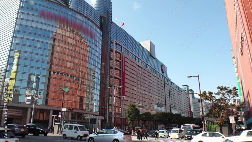 FUKUOKA, JAPAN - NOVEMBER 2022 : View around TENJIN area in Fukuoka ...