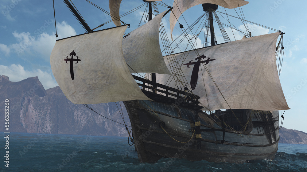 The NAO VICTORIA is the flag ship of the MAGELLAN armada. A scientific ...
