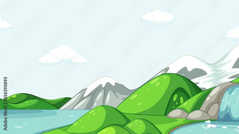 Water cycle animation suitable for kids and young learners ...