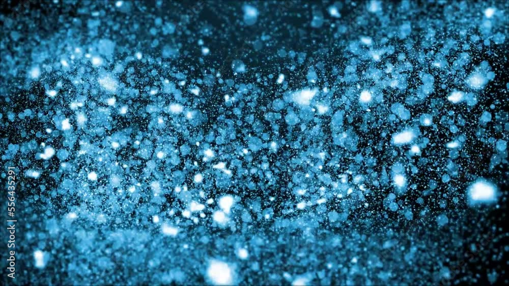 Stockvideo Glowing Random Particle Flying Background, Dust Particle ...
