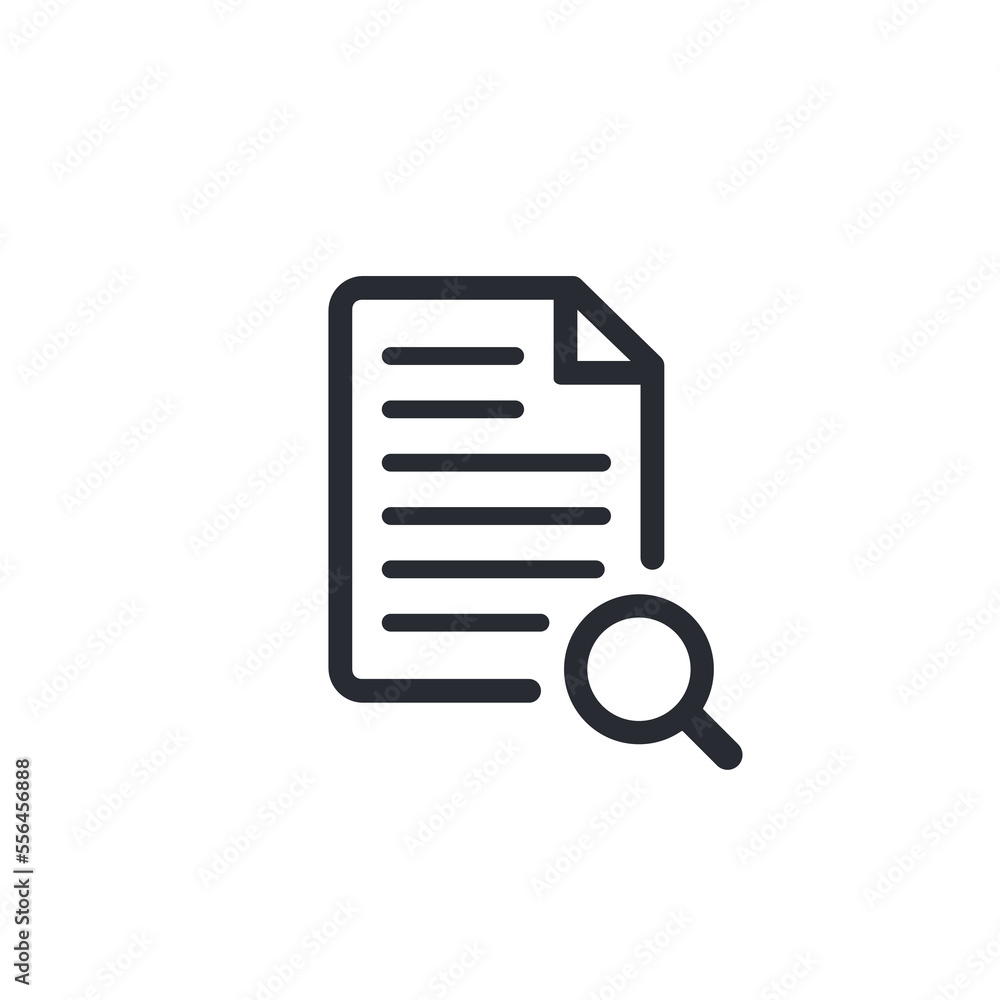 File icon. Pictogram letter. Survey. Print document. Notes. Letter ...