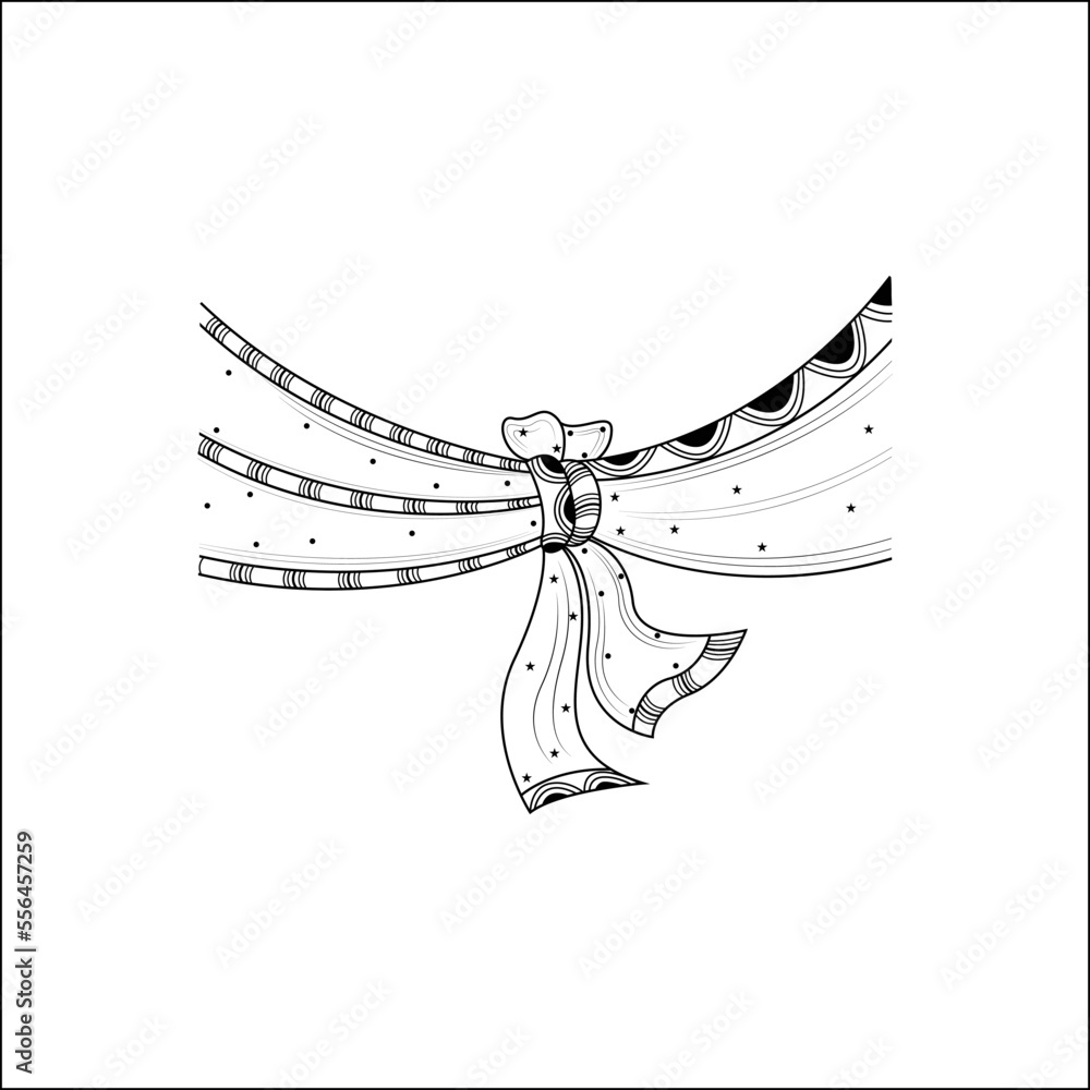 INDIAN WEDDING CLIP ART OF GROOM AND BRIDE KNOT VECTOR ILLUSTRATION ...