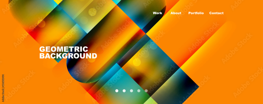 Squares and lines dynamic speed abstract background. Vector ...