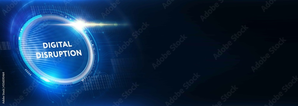Digital disruption transformation digitalization innovation technology ...