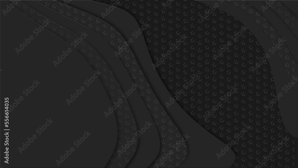 Abstract digital moving background. Appearing stars shapes on backdrop ...