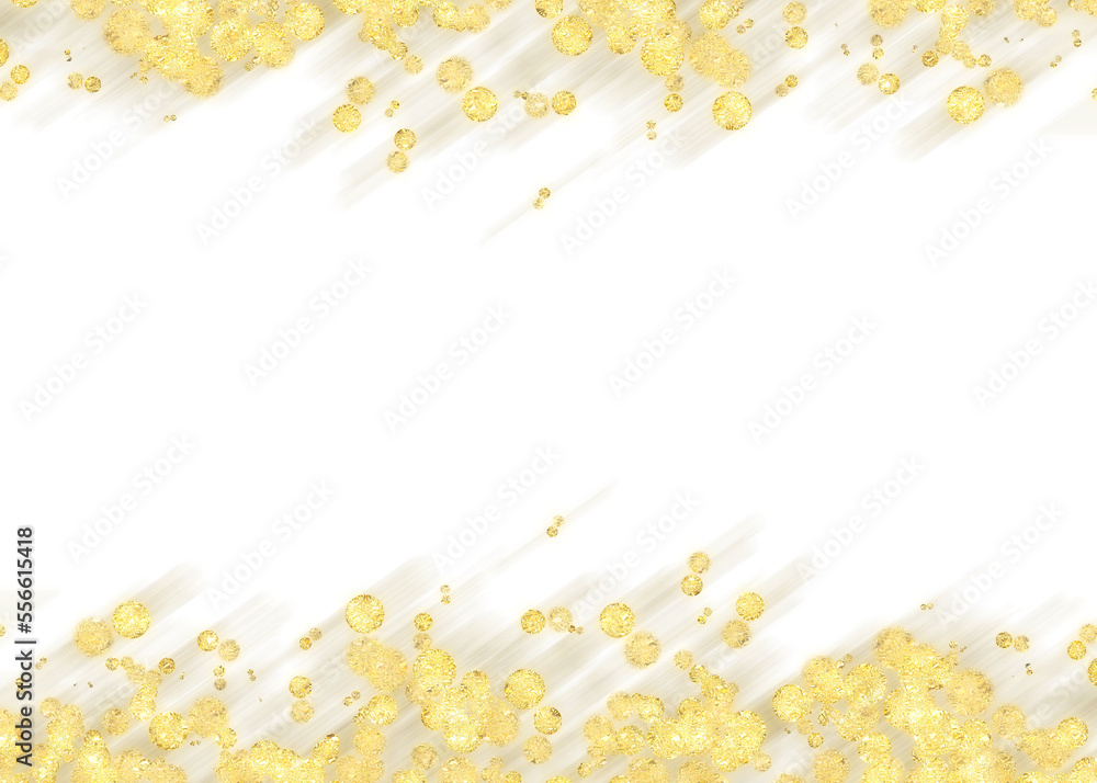 Sparkling gold particles effect on transparent background Stock ...