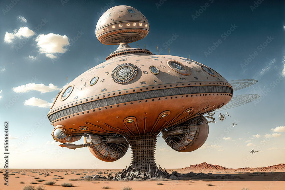 UFO Raumschiff Aliens Fliegende Untertasse Ausserirdische Invasion ...