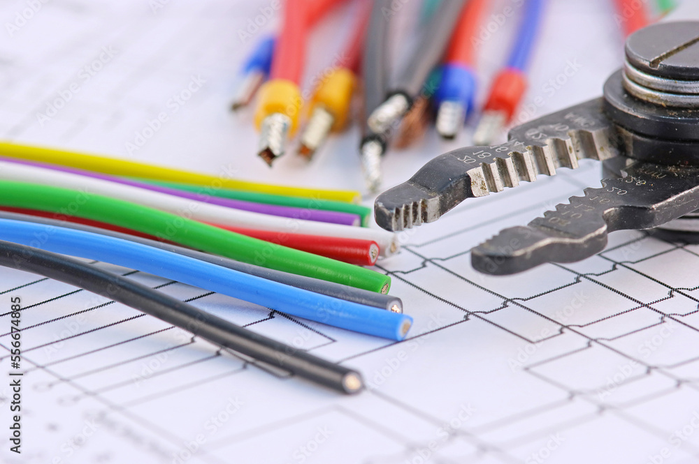 Tools for the installation of an electrical switchboard and insulated ...