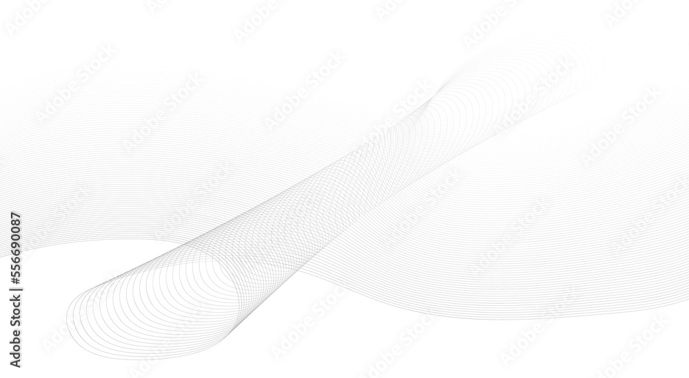 Wave line background with smooth shape. A beautiful wavy line on a ...