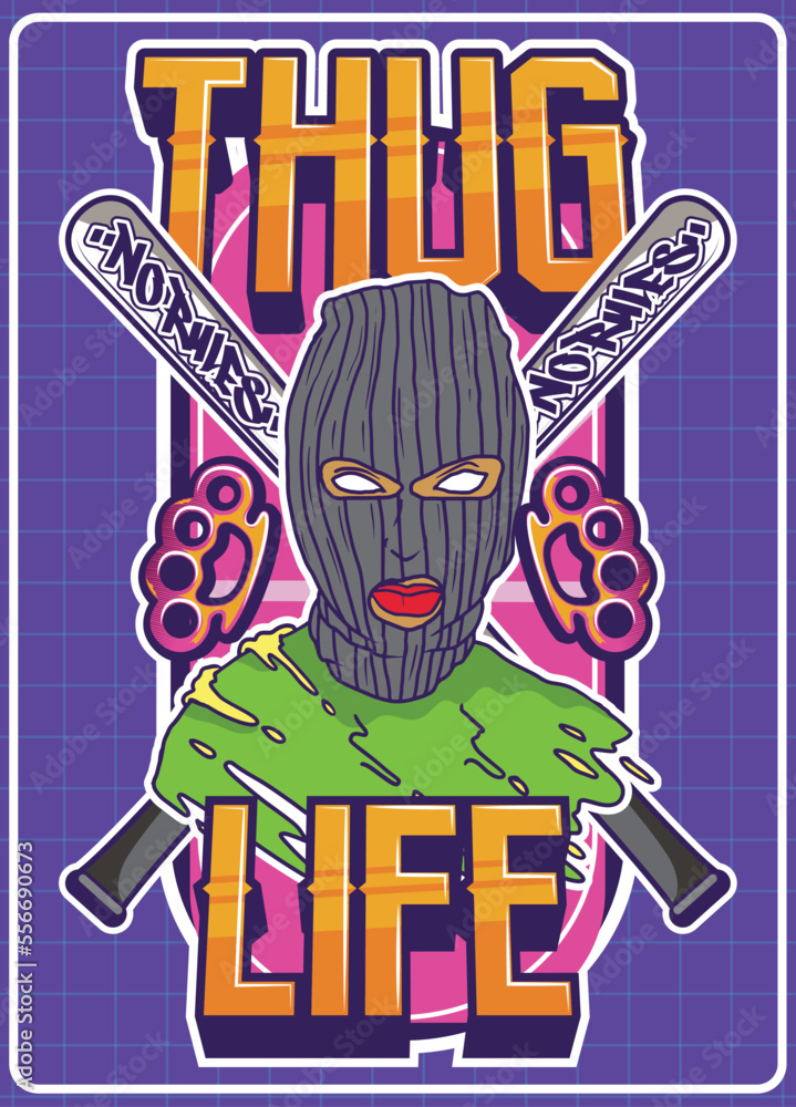 Thug Life Graffiti Drawings