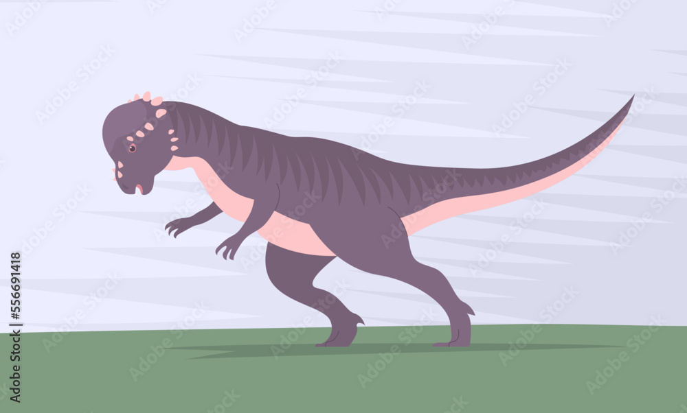 Ancient pangolin pachycephalosaurus. Attacks with a headbutt ...