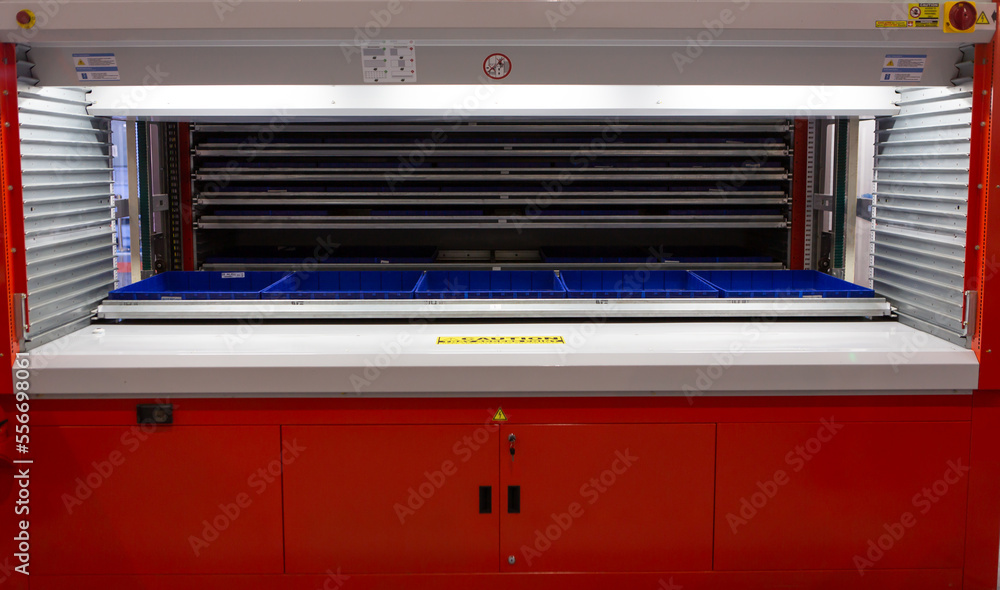 Vertical storage ergonomic solution. Automated storage and retrieval ...