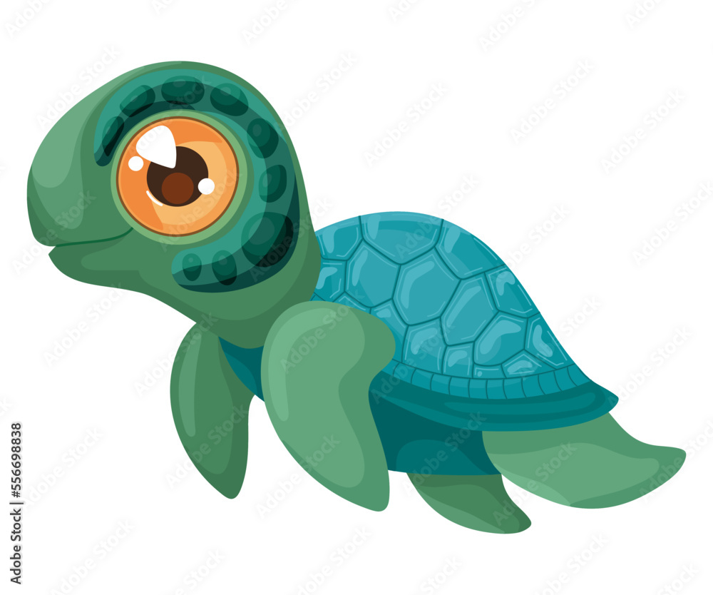 cute turtle design Stock Vector | Adobe Stock