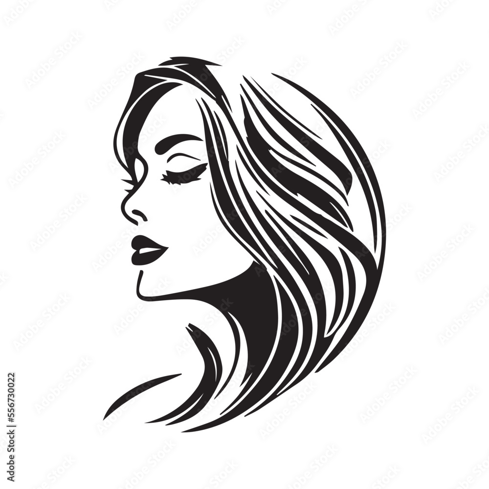 Beauty Face Vector