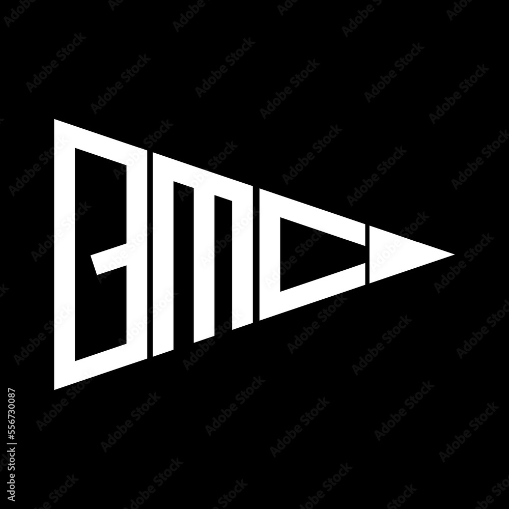 QMC letter logo design. QMC creative initials monogram vector letter ...