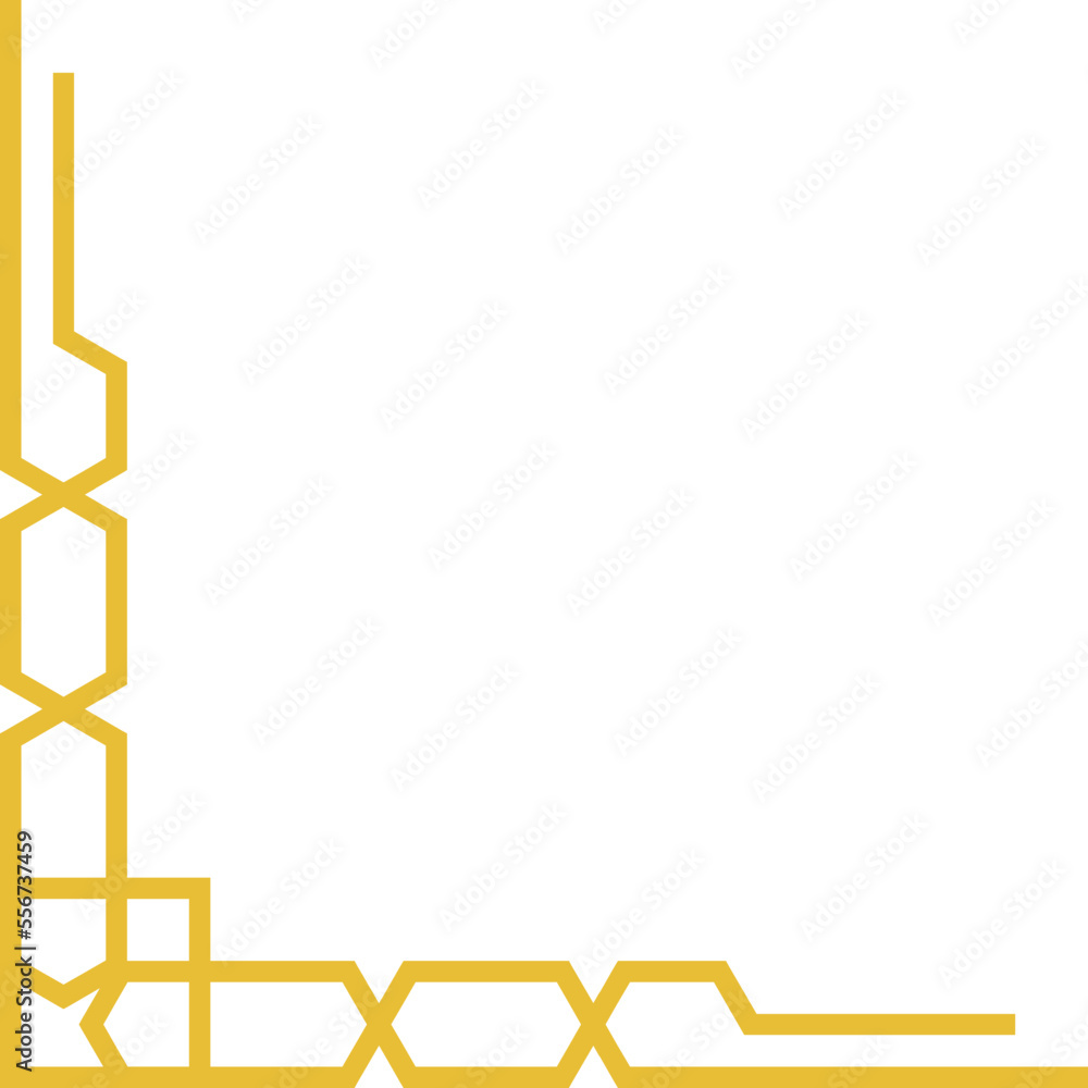 Islamic Corner Border Designs