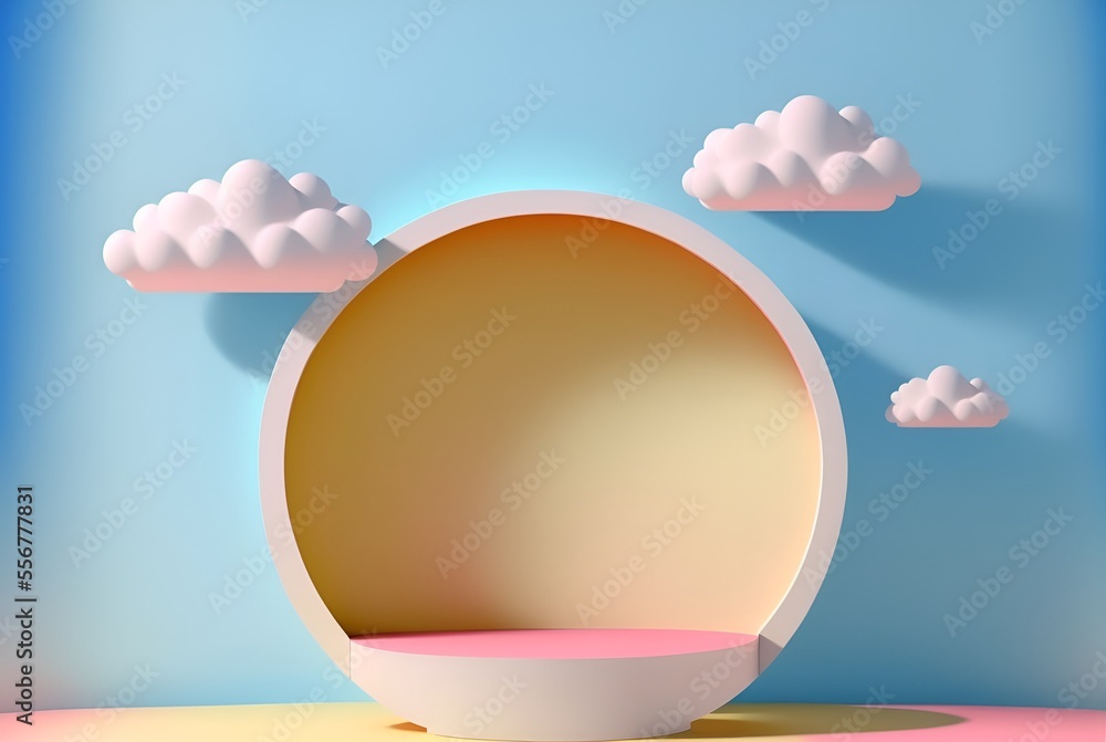 Product Podium, Product Background, Product Backdrop, Generative AI ...