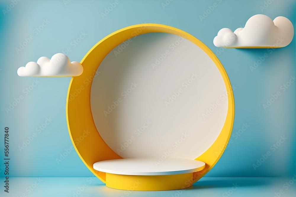 Product Podium, Product Background, Product Backdrop, Generative AI ...