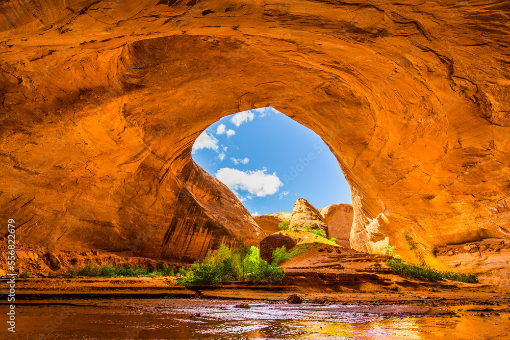 Jacob Hamblin Arch in Coyote Gulch, Glen Canyon National Recreation ...