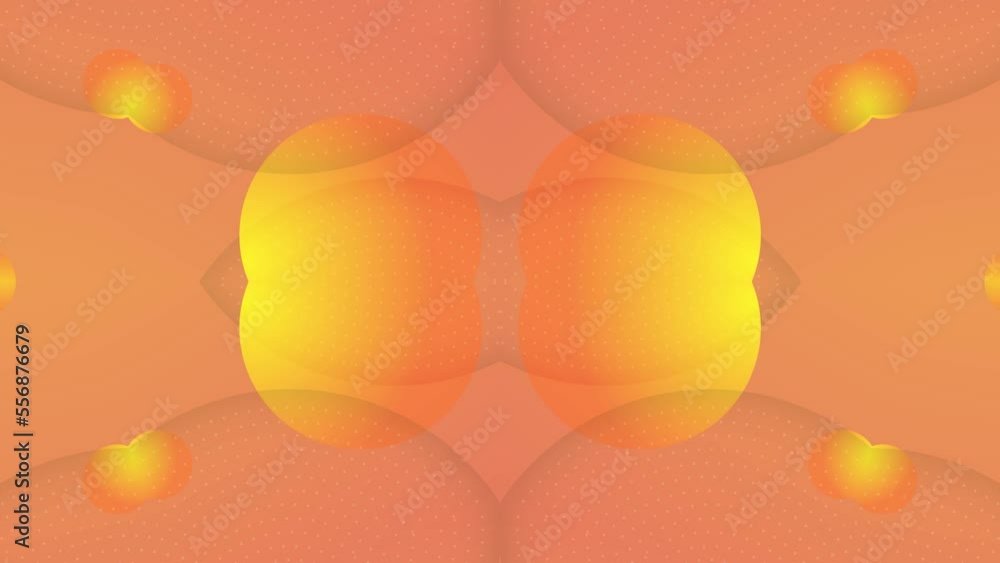 Animated moving wallpapers in the shape of a circle with an abstract ...