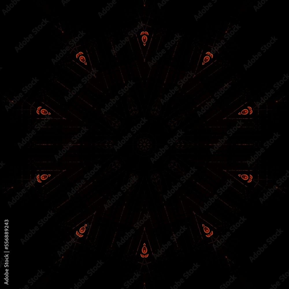 Mystical pop up pattern design for background. Allover print design for ...