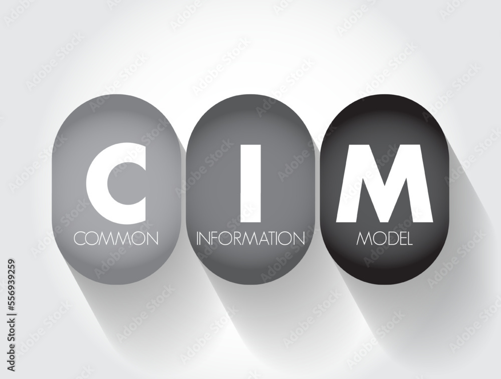 CIM Common Information Model - open standard that defines how managed ...