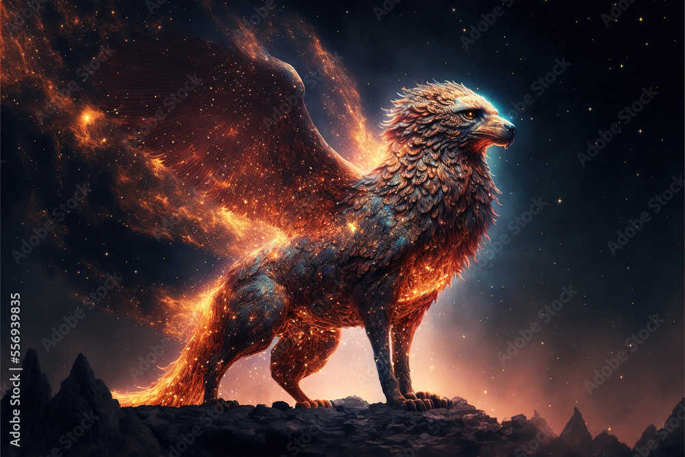 Mythical Griffin Wallpaper