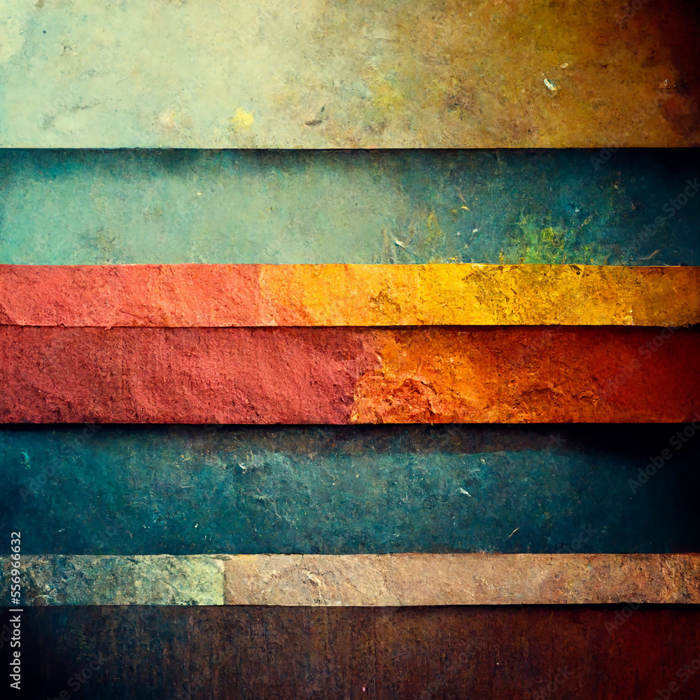 Texture background of old colour dirty crumbling brick wall. Uneven ...