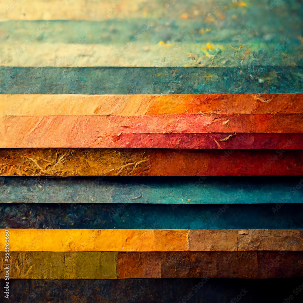 Texture background of old colour dirty crumbling brick wall. Uneven ...