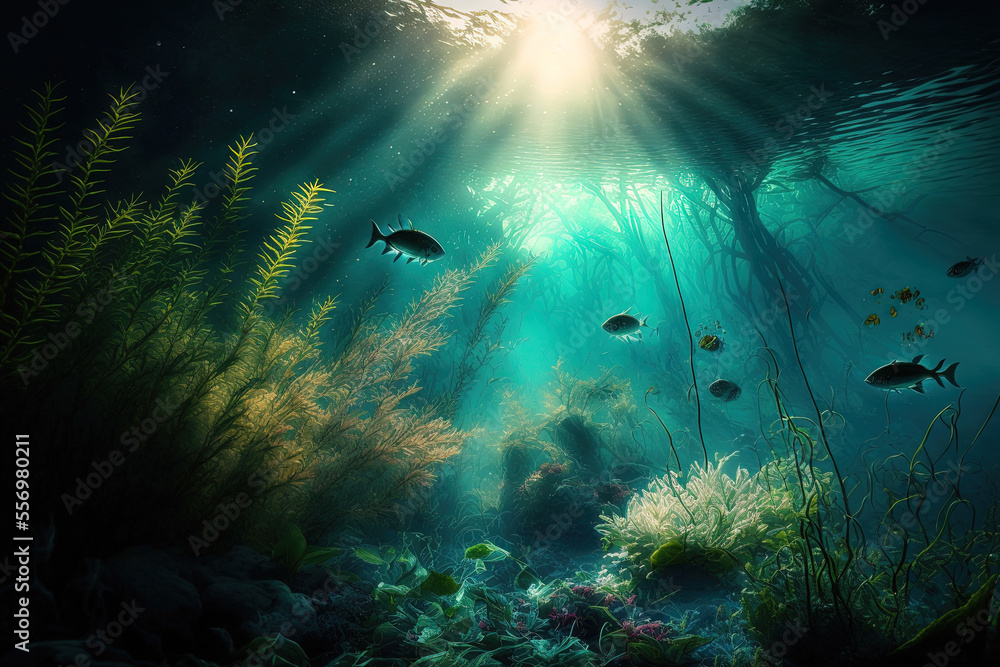 Underwater River Photography