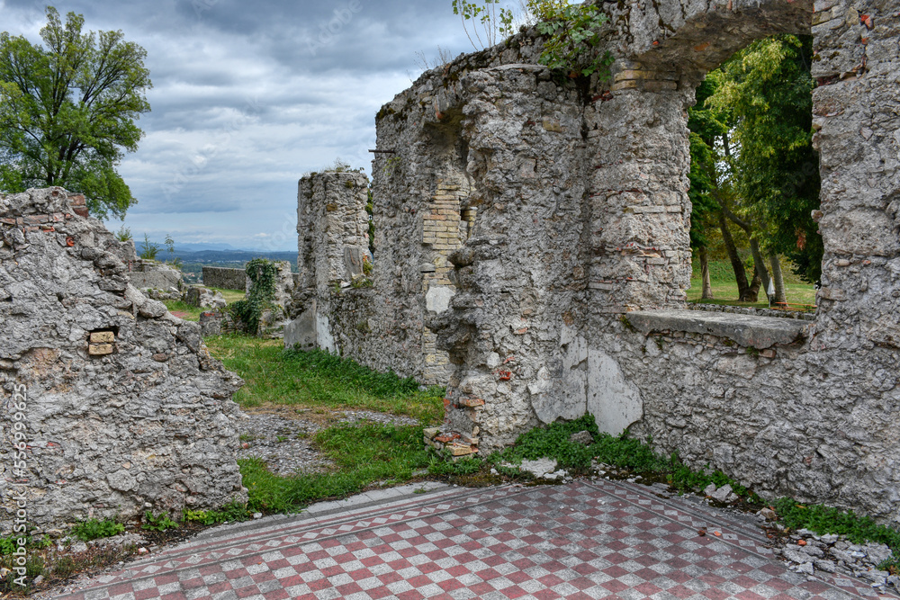Osoppo, Festung, Ruine, Friaul, Denkmal, Forte Osoppo, Colle Napoleone ...
