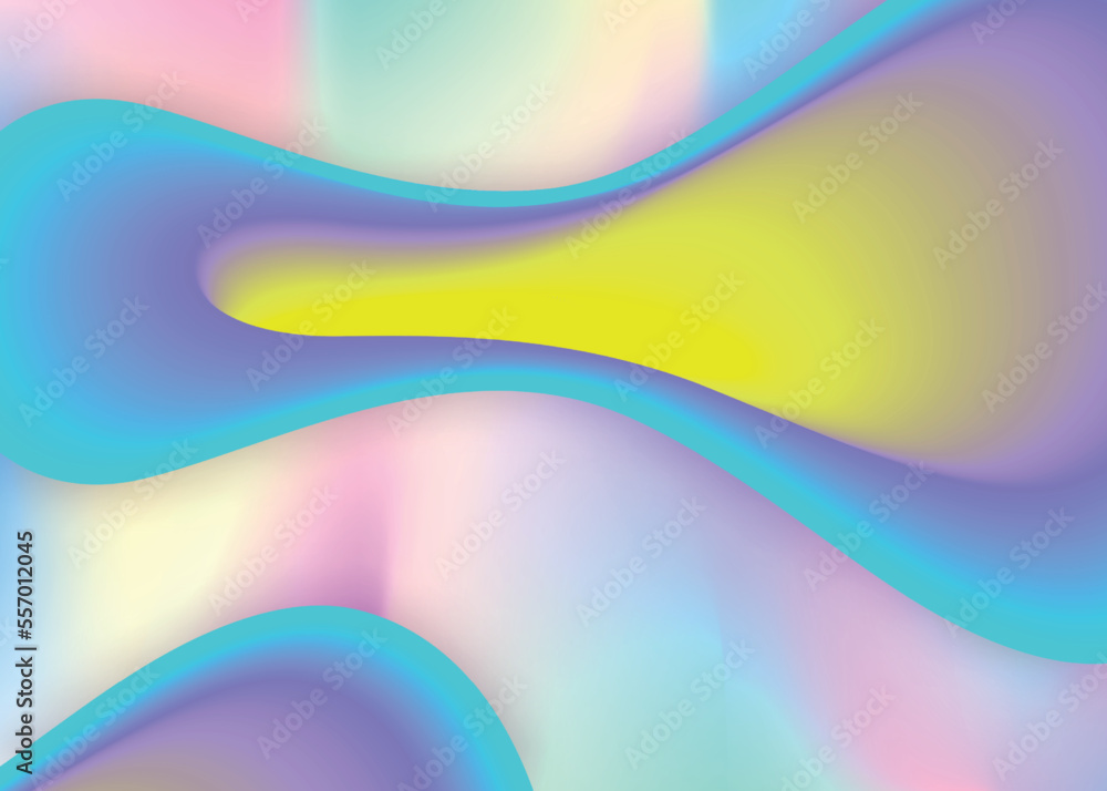 Liquid fluid background with dynamic elements and shapes. Stock Vector ...