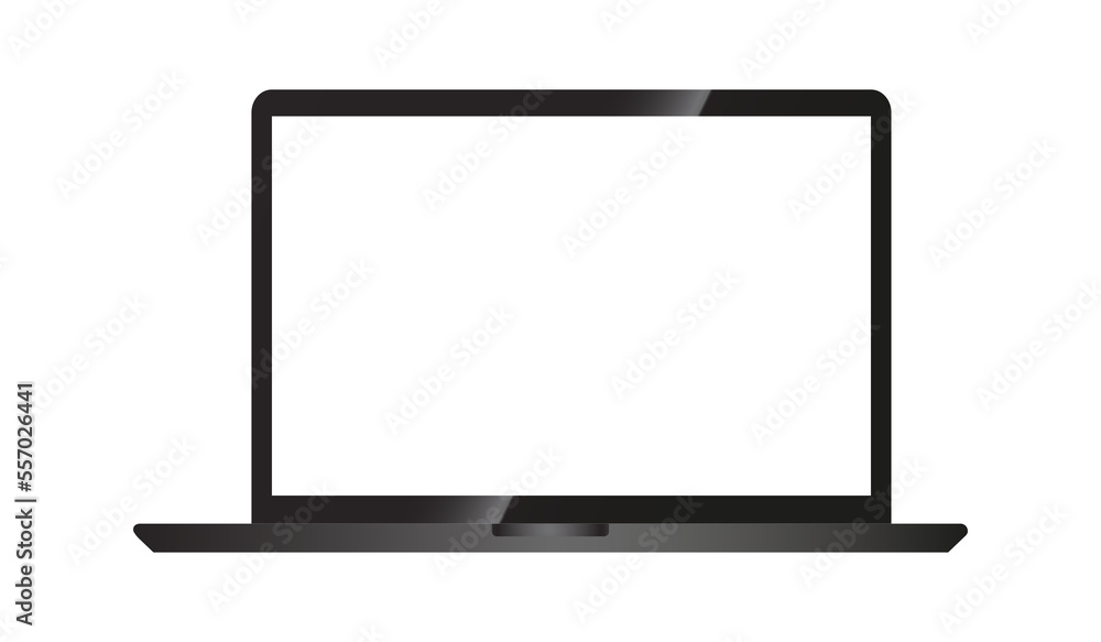 Realistic mockups of Apple laptop on an isolated background. png of ...