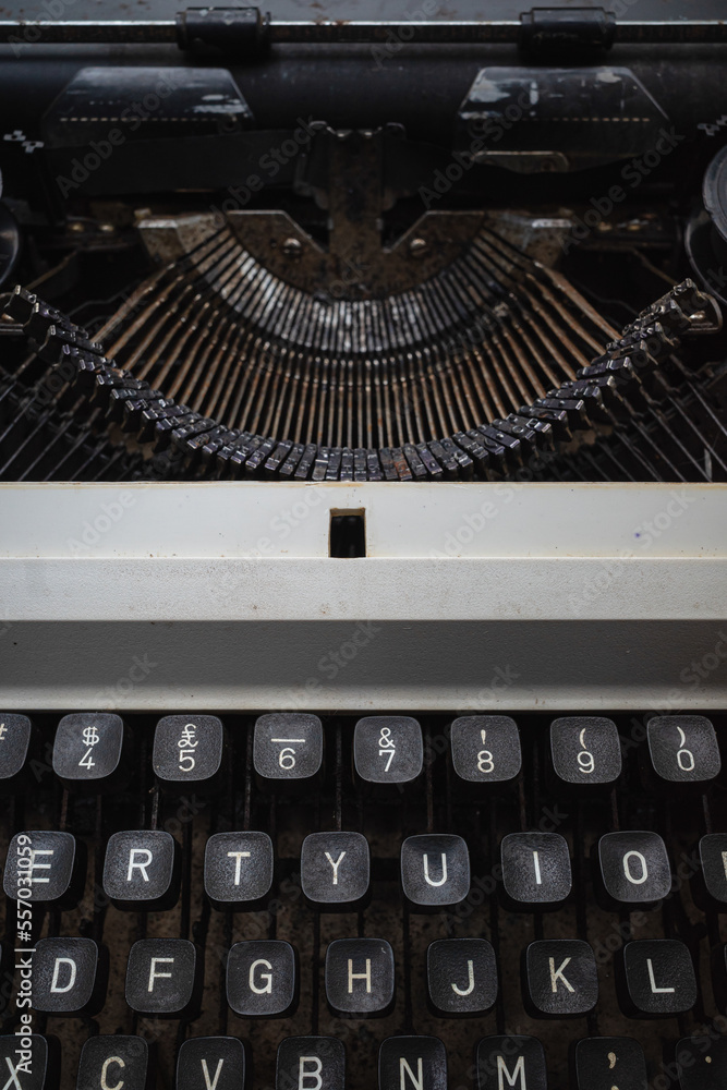 Manual typewriters are often referred to as hand typewriters, because ...
