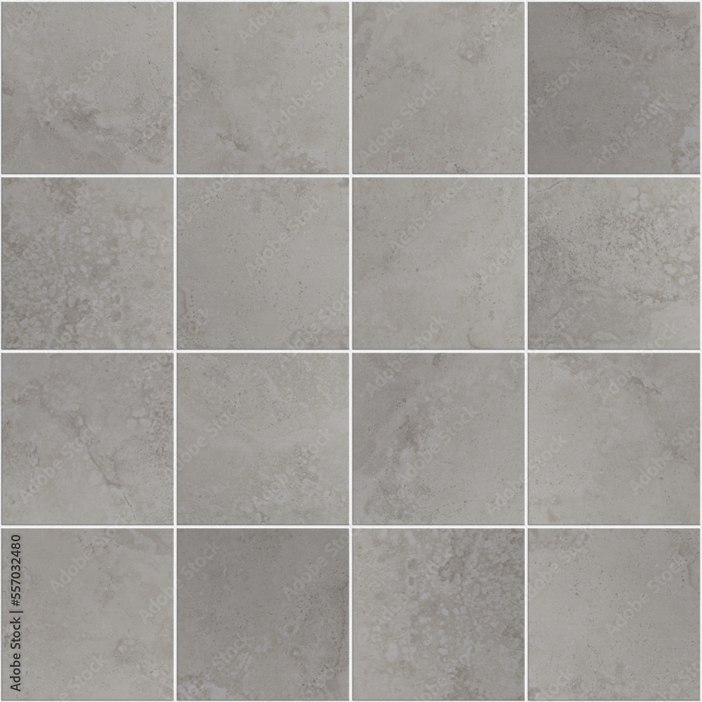 Ceramic grey tiles seamless pattern background Stock Photo | Adobe Stock