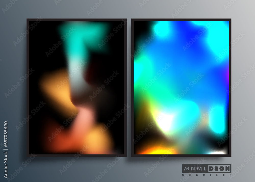 Gradient texture design for flyers, posters, brochure covers ...