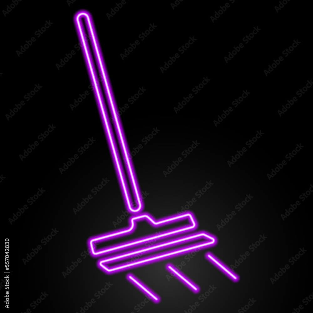 mop neon sign, modern glowing banner design, colorful modern design ...