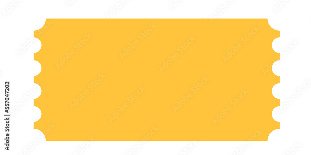 Ticket over transparent background PNG illustration Stock Illustration ...