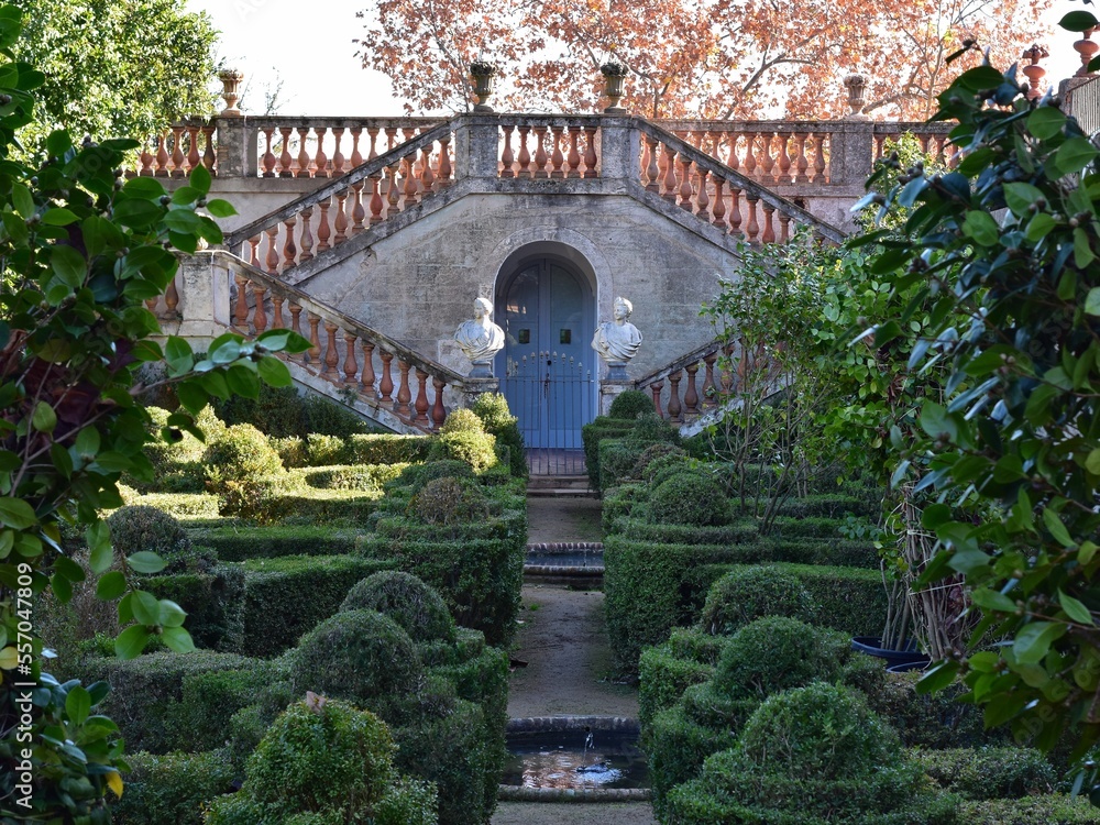 Jardines del laberinto de horta y su bonita arquitectura,Barcelona ...